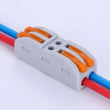 Mini Quick schnelle elektrische draht anschluss push in hebel mutter ...