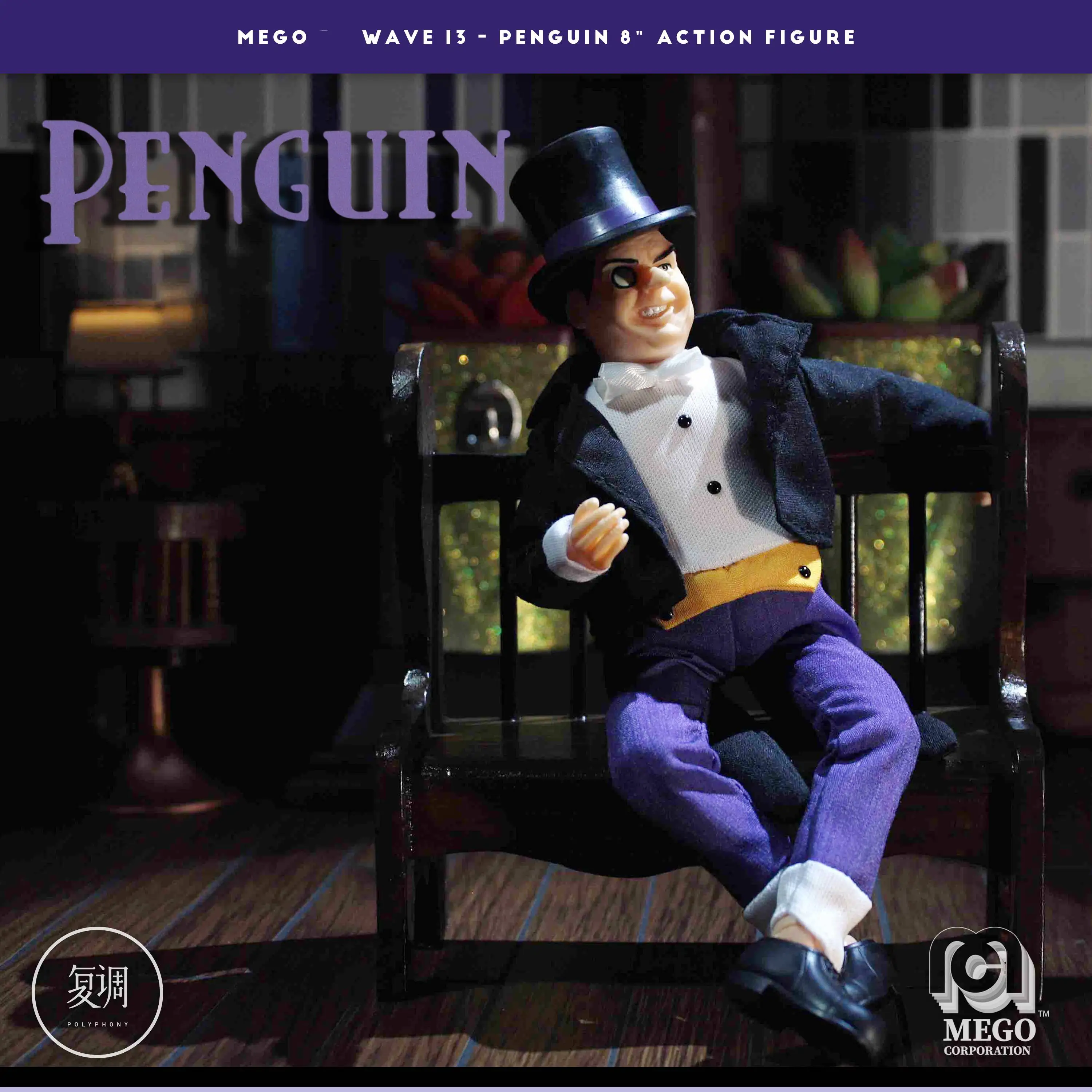 Mego-DC-figura-de-acci-n-de-Batman-y-ping-ino-modelo-de-colecci-n ...