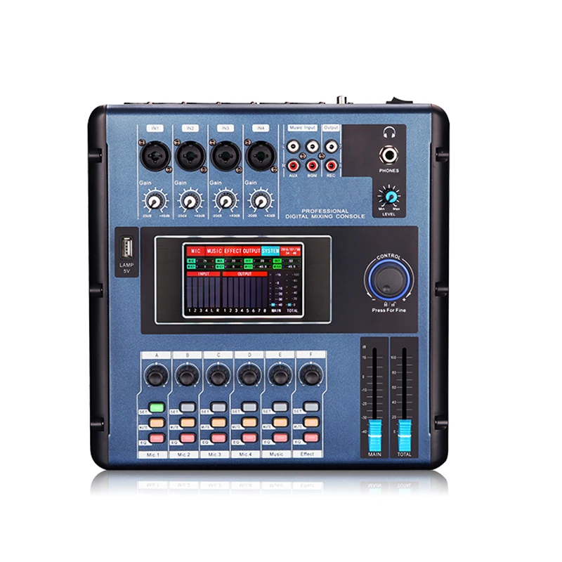 6-Channels-Digital-Audio-Mixer-With-LCD-Screen-Touch-With-USB-WIFI-DJ ...