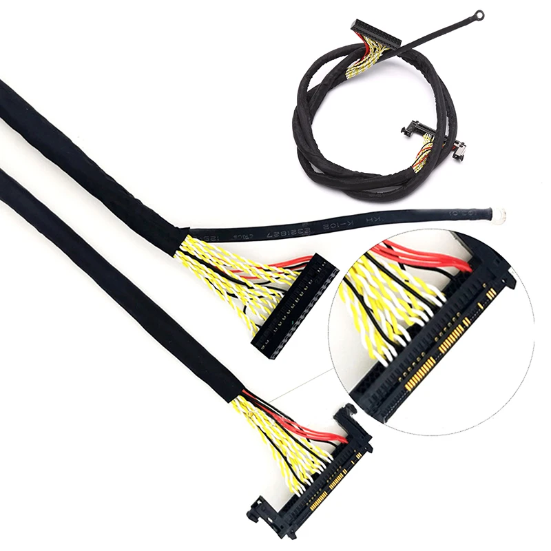 FIR-E 51PIN LG LVDS Cable 2 Ch 8-bit 51 Pins Dual 8 LVDS Cable LCD Panel