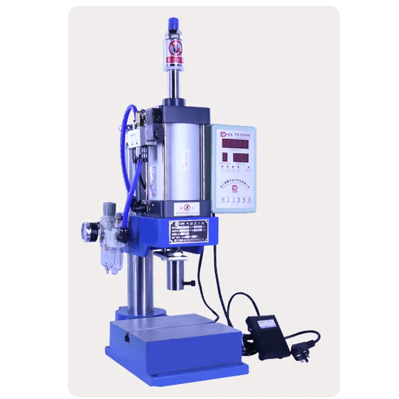 Pneumatic punching machine 200kg single column 63 type bench press ...