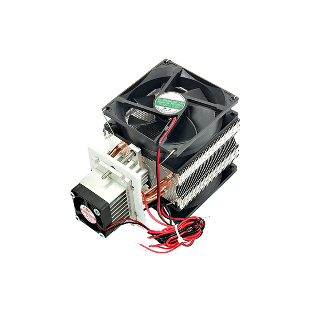DC 12V Peltier Refrigeration Cooling Air Cooling Radiator DIY Fridge ...