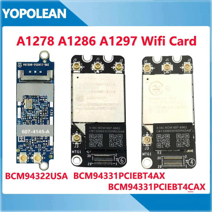 Macbook Pro A1278 Wifi Bluetooth Airport Card | Wifi Bluetooth Airport ...