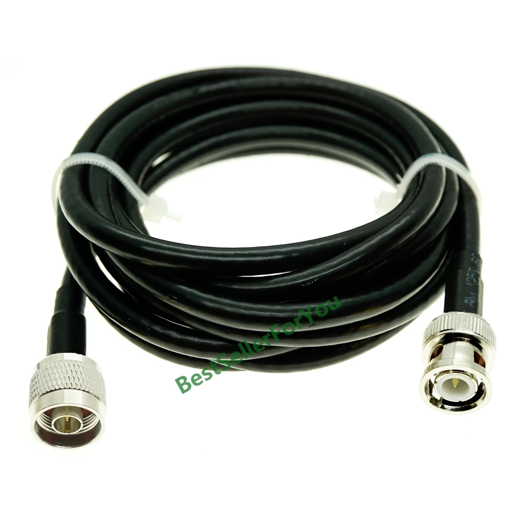 N Type Male To Bnc Q9 Male Plug Rf Coax Cable Adapter Rg58 Extension Cable Connectors Aliexpress