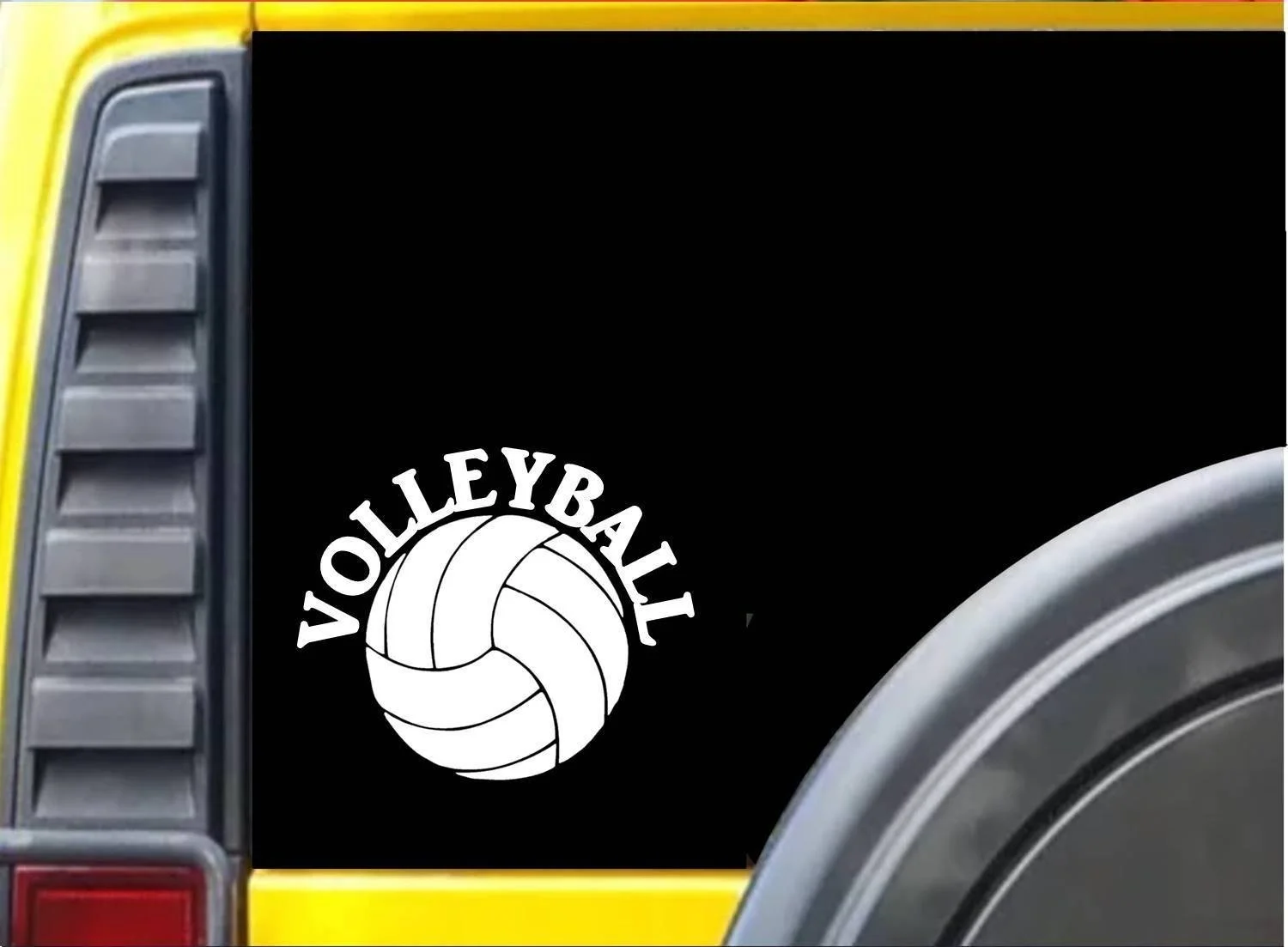 Volleyball 6 inch Sticker decal volley ball window Sticker|Stickers ...