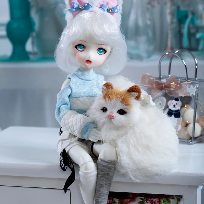 SQ Lab Moe Chibi 1/6 BJD SD Resin Model Baby Girls Boys Dolls Free Eyes ...