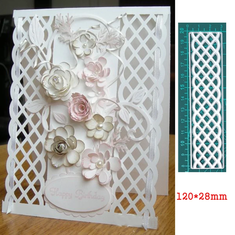 metal-cutting-die-stripe-grid-border-craft-frame-die-template-for-diy ...