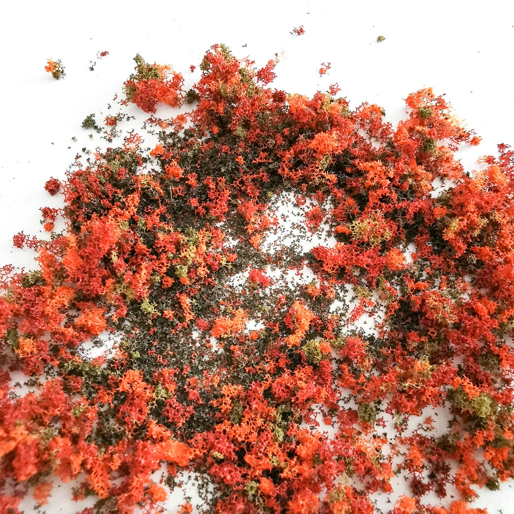 100g DIY Diorama Static Grass Terrain Powder Landscape Sponge Tufts For ...