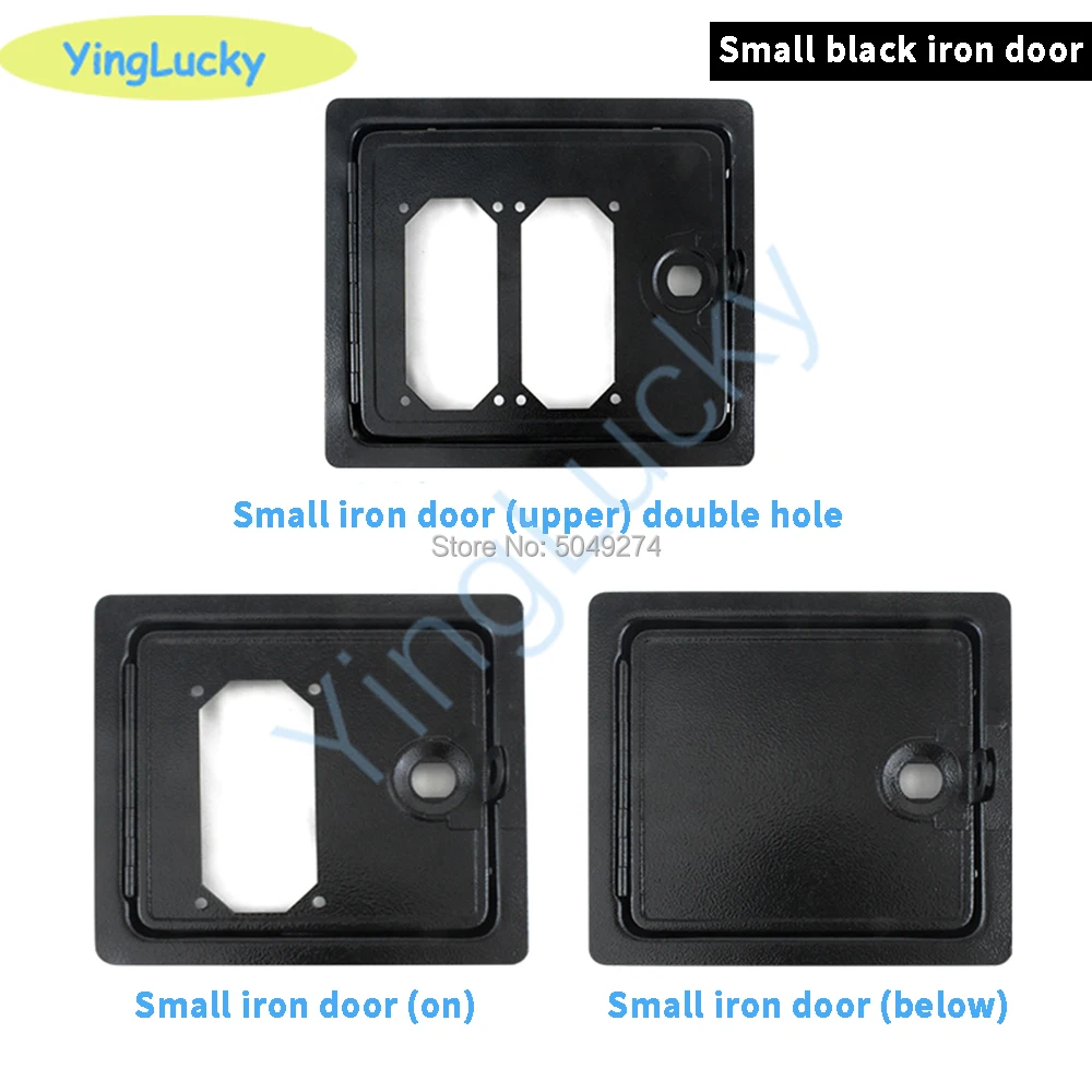 1pcs Entertainment Coin Slot Machine Arcade Iron Gate Iron Gate Black ...