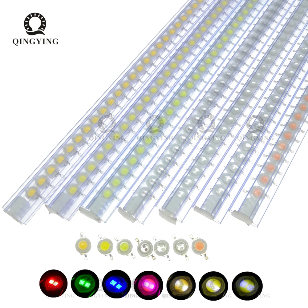 50pcs 3W 5W High Power LED Diodes 2*3W 45mil*45mil Chip Warm Cold White ...