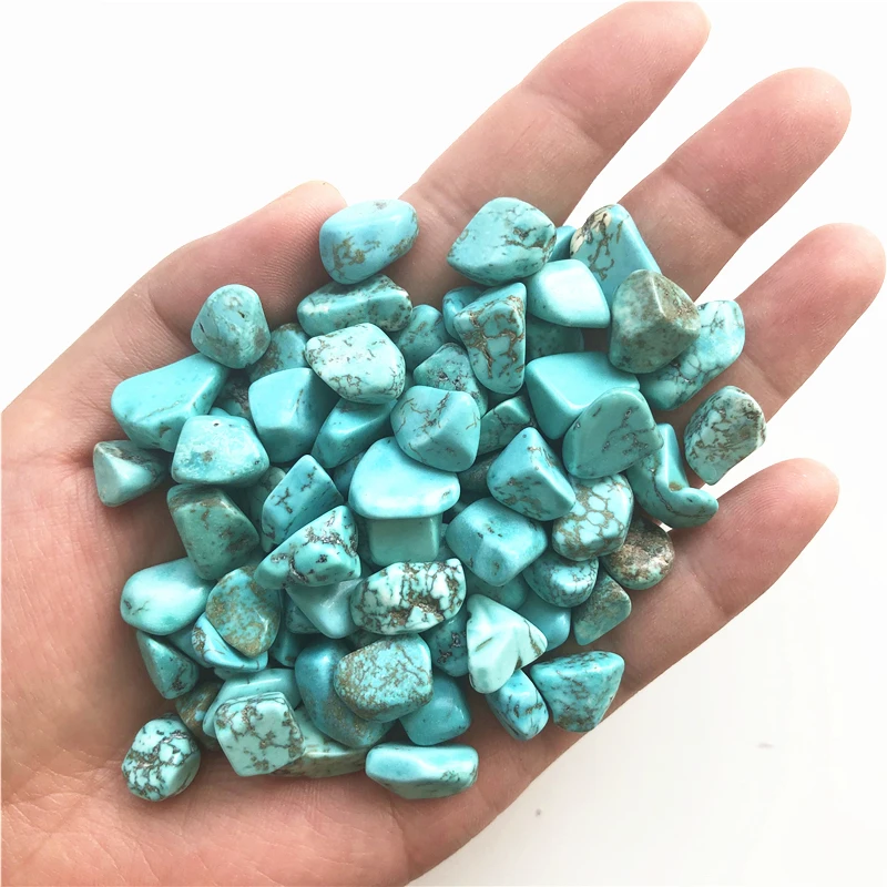 8 12mm verde turquesa calaite cascalho cristal de rocha quartzo mineral ...