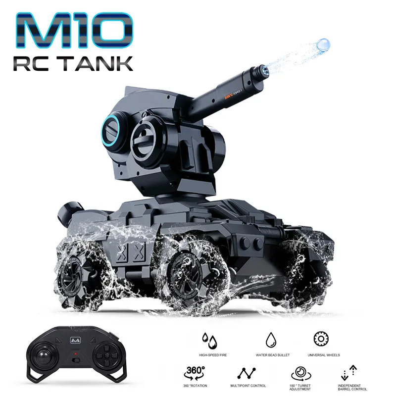 High-Simulaiton-Battle-RC-Tank-With-Infrared-Pointer-Clip-Water-Bead ...