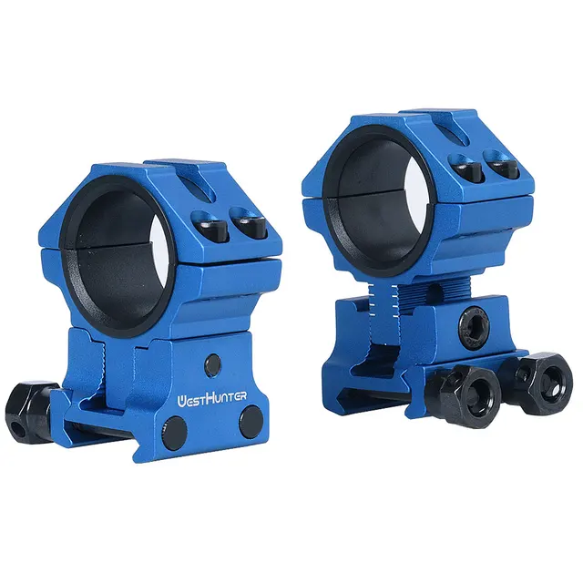 WESTHUNTER Adjustable Profile Raise Picatinny Mounts CNC Precision ...