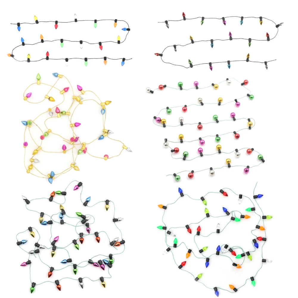 0.5M/1M String Of Fake Lights Doll Accessories 1/12 Scale Dollhouse ...