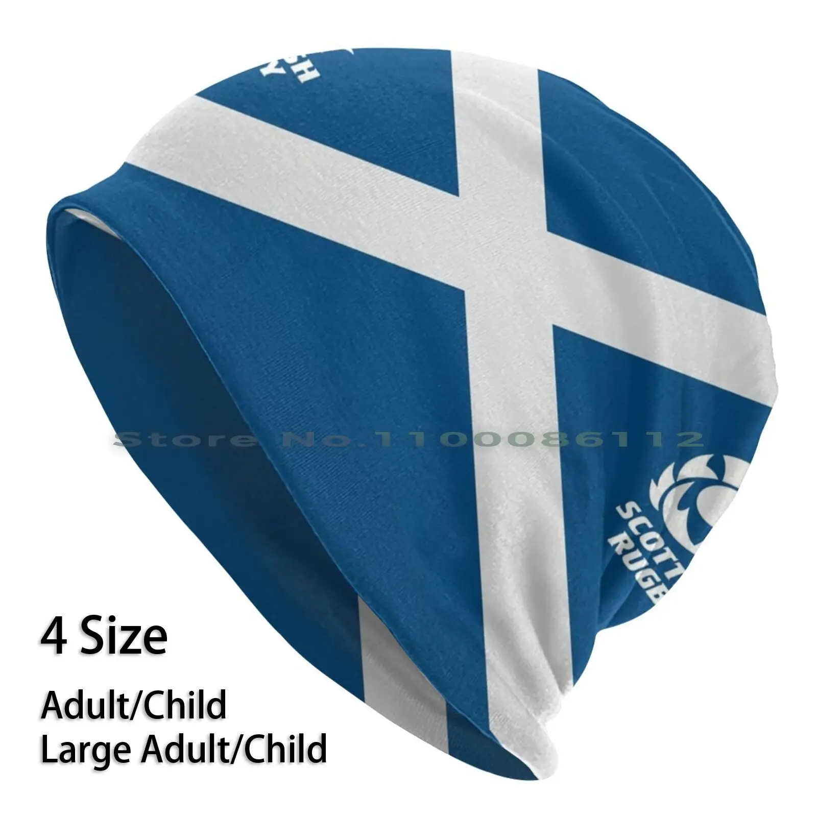 Scottish-Rugby-Logo-On-Flag-Beanies-Knit-Hat-Scotland-Scottish-Rugby ...