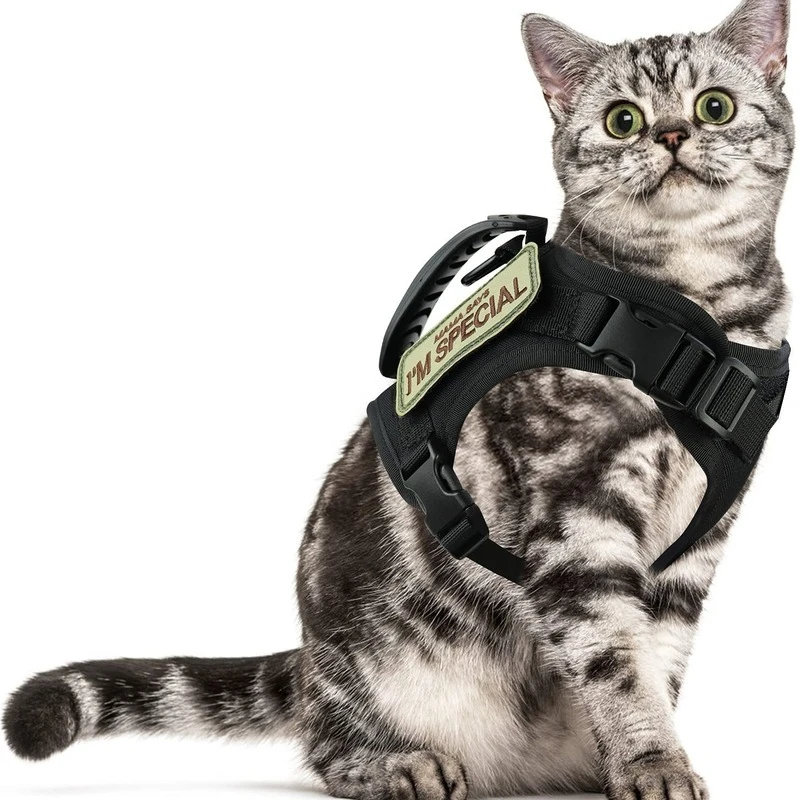 Cat-Cloth-Tactical-Harness-for-Walking-Escape-Proof-Soft-Mesh ...