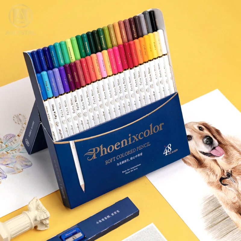 Andstal-Phoenixcolor-72-48-36Colors-Colored-Pencils-Professional ...