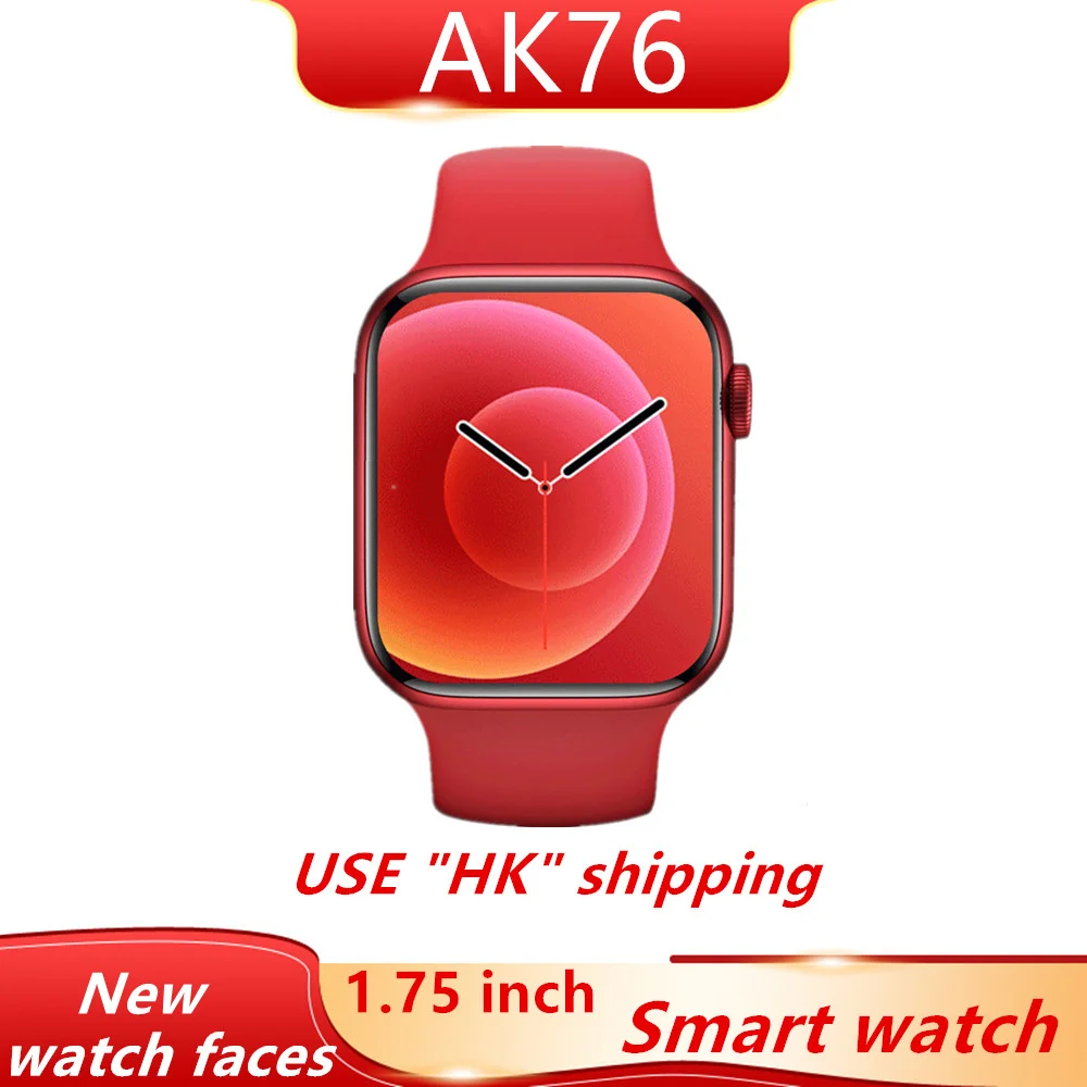 IWO PRO AK76 Pro Smart Watch 2020 Women Men Games 44MM Smartwatch Bluetooth Call Heart Rate 1.75 ...