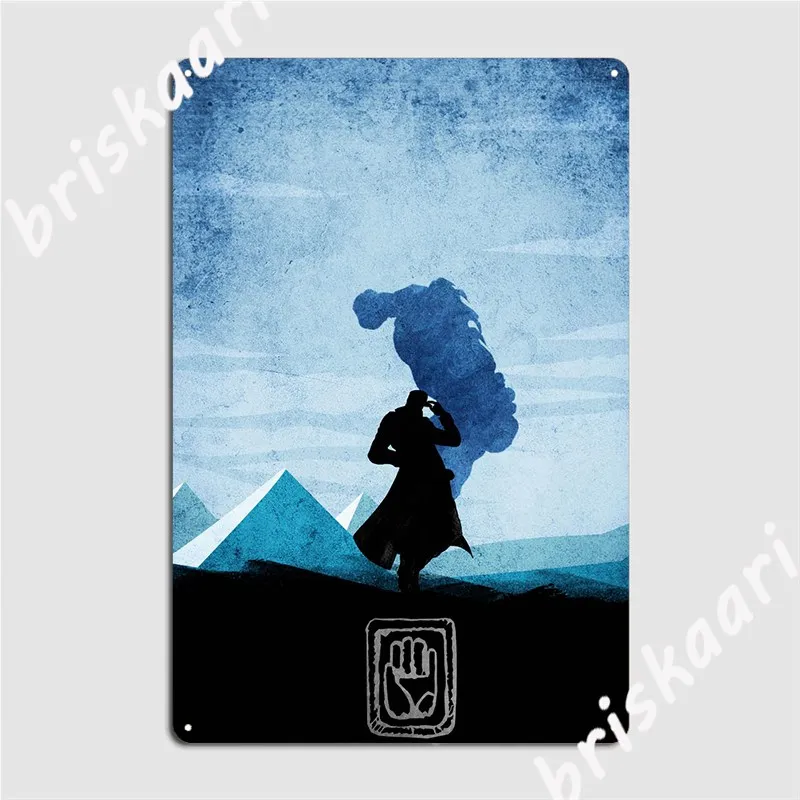 Jotaro Kujo Is Jojo Metal Sign Club Bar Wall Plaque Cinema Living Room ...