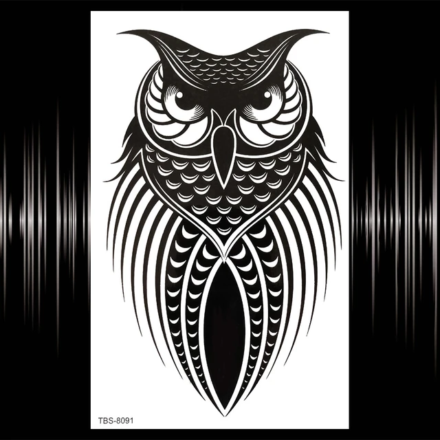 Tribal Owl Tattoos For Men