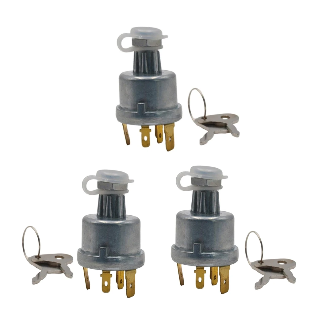 3x 12V/24V Front Tractor 4 Position Ignition Switch for Lucas 35670 ...