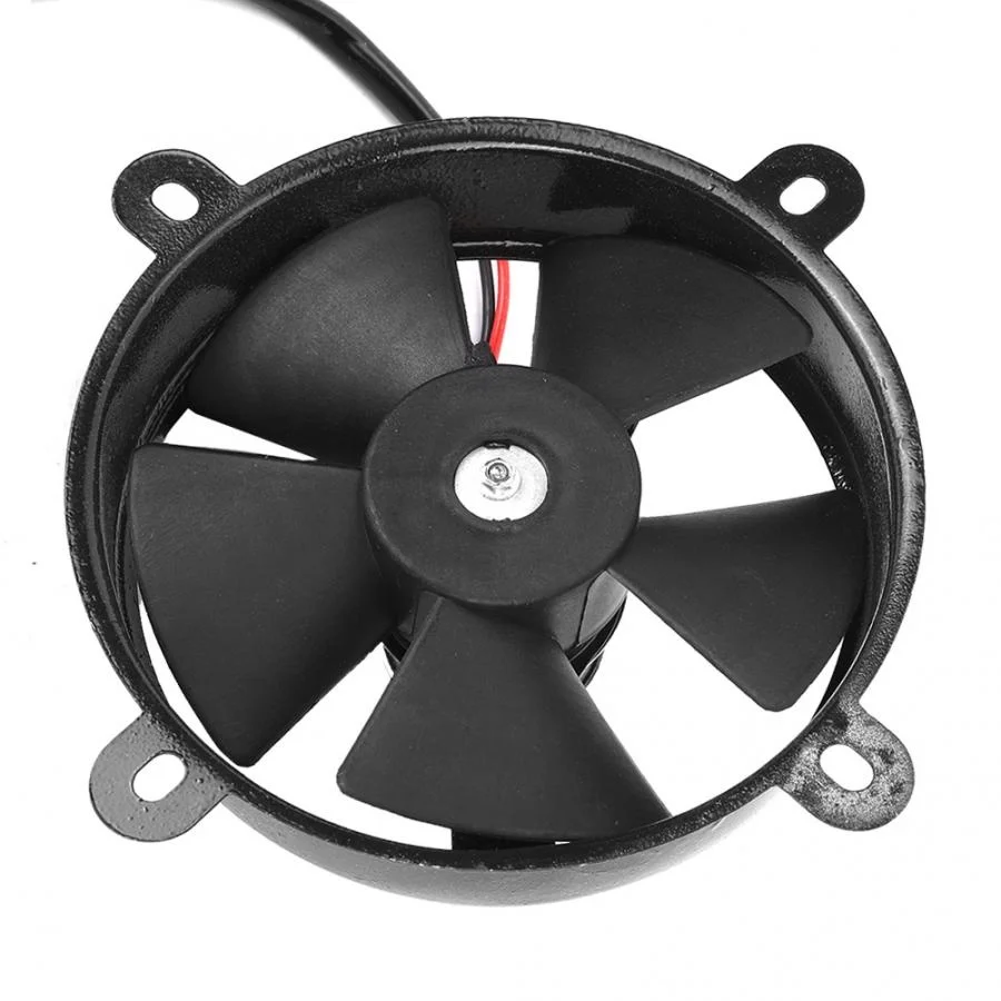 6in Radiator Electric Cooling Fan Black Vehicle Cooler Practical Car ...