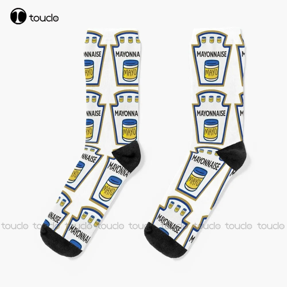 Mayonnaise-Costume-Parody-T-Shirt-Socks-Sport-Socks-For-Men ...