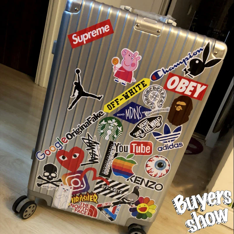 5 Pcs/Set Waterproof PVC Stickers Sets Rainbow Sunflower Funny Sticker ...