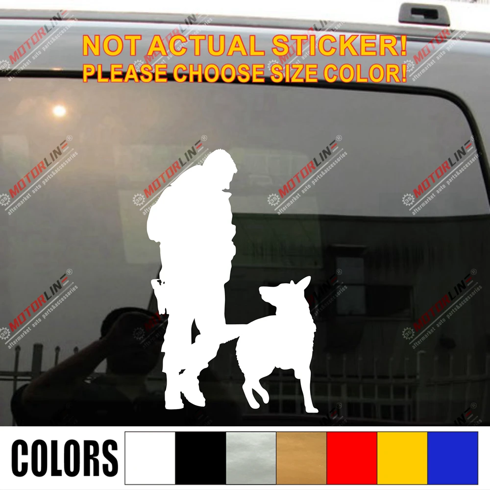 Police K9 Dog Decal Sticker German Shepherd Car Vinyl Pick Size Color ...