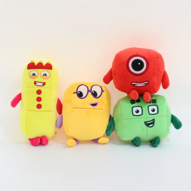Cartoon Numberblocks Kawaii Plush Figure Soft Stuffed Toy - KawaiiMerch.com
