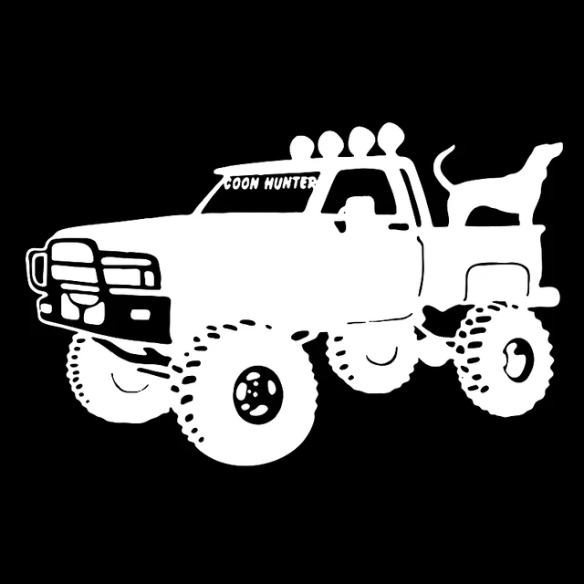 Coon Hunting Truck Items