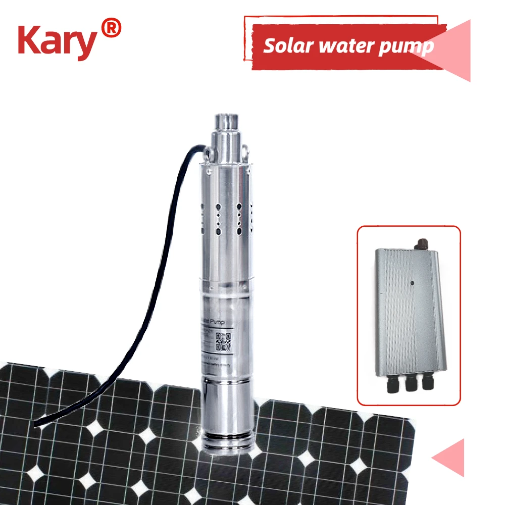 kary pump cri pumps 24v dc motor submersible water pump solar water ...