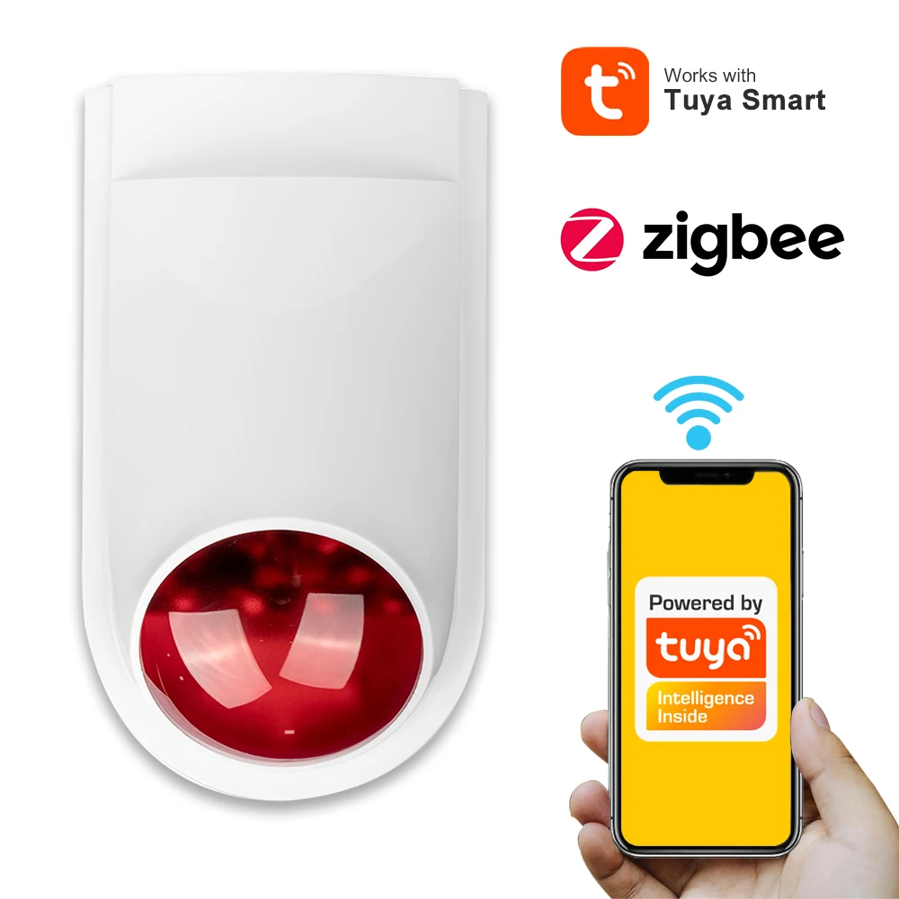 Tuya-ZigBee-Siren-Outdoor-Mermaid-Safety-Alarm-Smartlife-Strobe ...