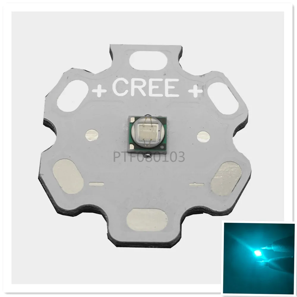 5PCS EPILEDS 3W 3535 Cyan 490NM 495NM High Power LED Bead Emitter with ...