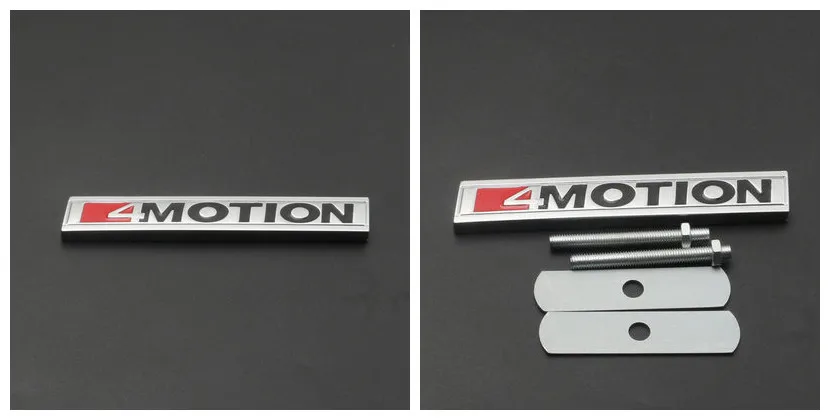 1X-Luxury-4MOTION-Word-Front-Grille-Rear-Trunk-badge-Sticker-For-Tiguan ...