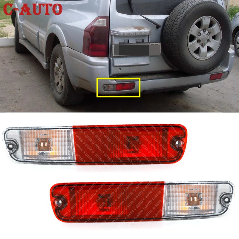 Rear Bumper Light Tail Light Reflector Signal Lamp For Mitsubishi ...