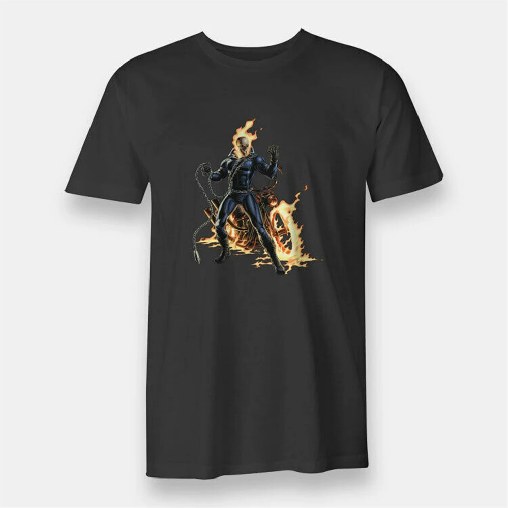 Ghost Rider Portrait Art S 3Xl Men'S Black T Shirts Tee Tshirt Tee ...