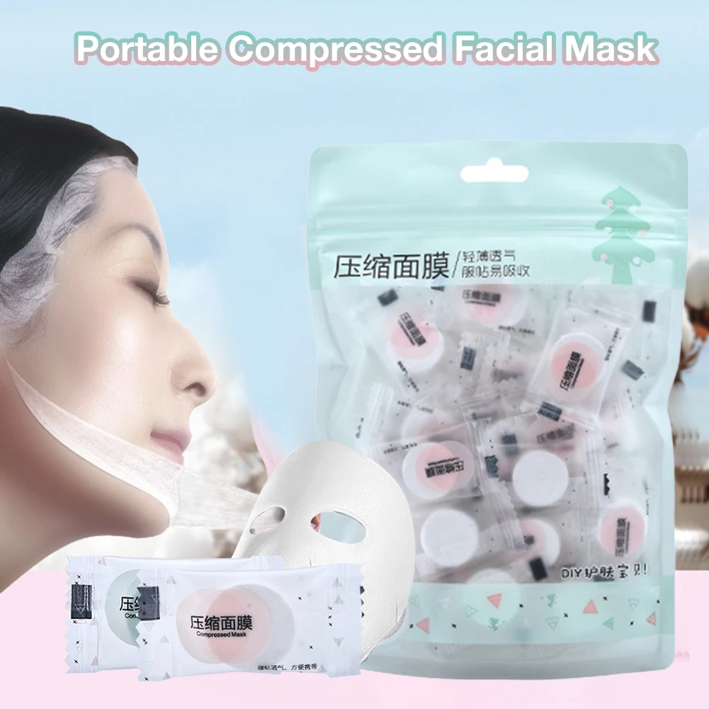 Compressed Facial Mask Moisturizing Disposable Compressed Facial Mask ...