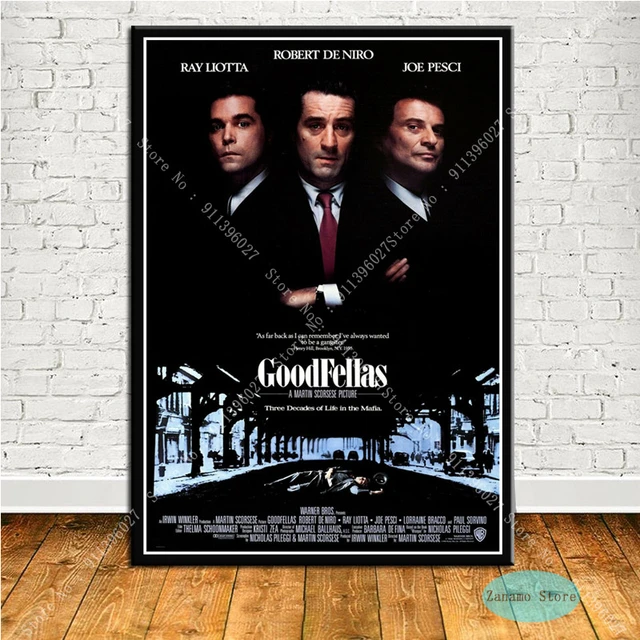 Robert De Niro Goodfellas Poster