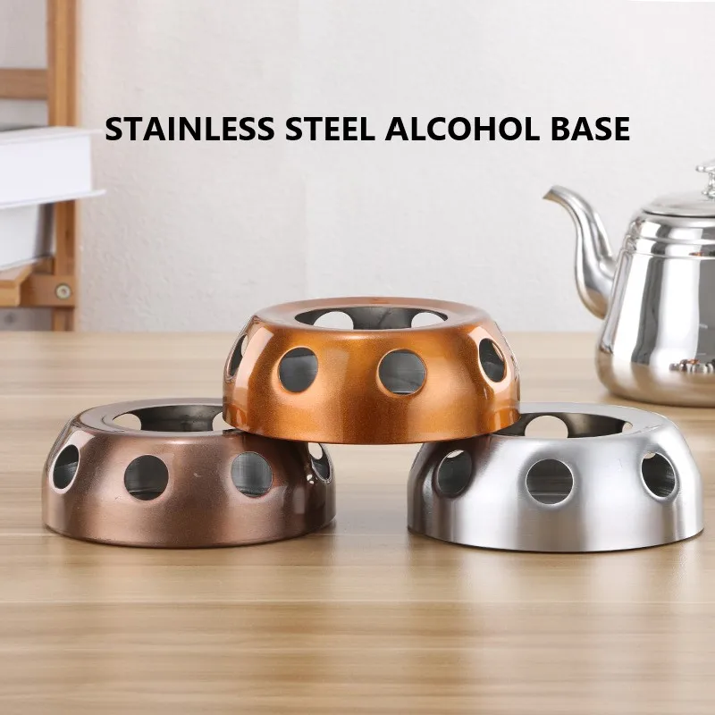 Stainless-Steel-Alcohol-Stove-Teapot-Base-Outdoor-Small-Hot-Pot ...