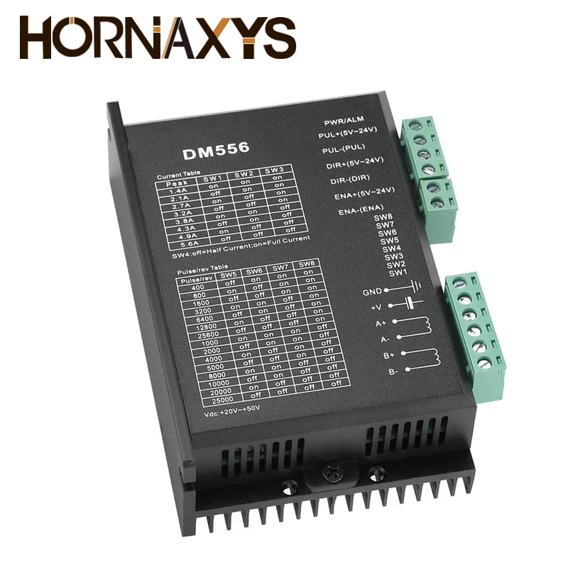 Dm556 Digitális Léptetőmotor -Meghajtó 2 5.6A Fázis 57 86 Lépcsőzetes ...