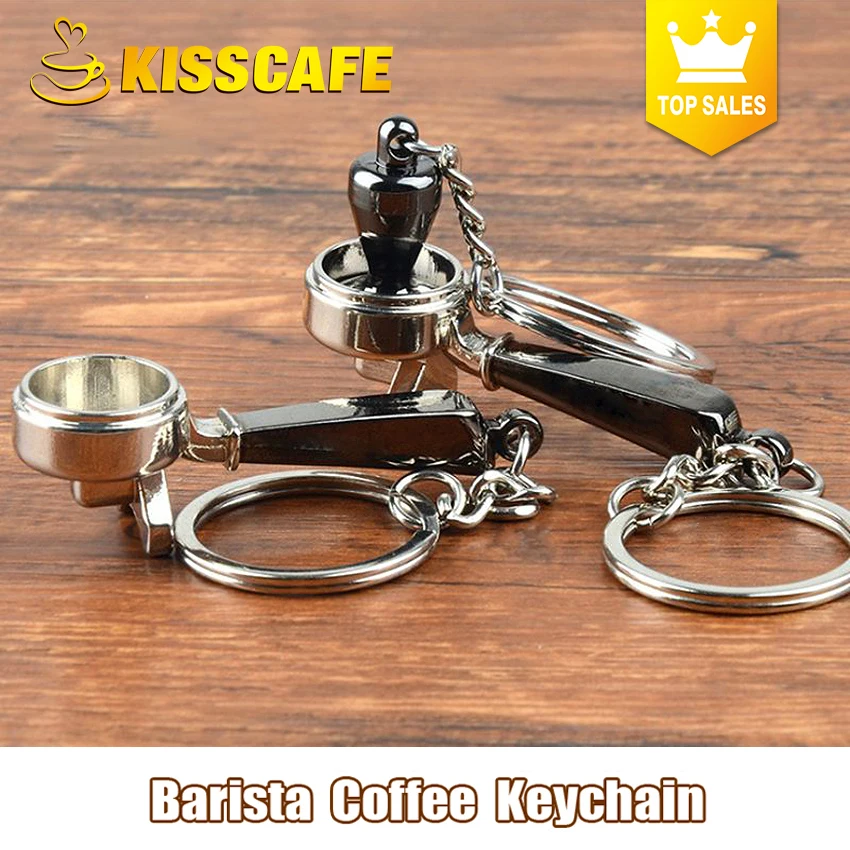 Creative-Keychain-Coffee-Tamper-Coffee-Machine-Handle-Moka-Pitcher ...