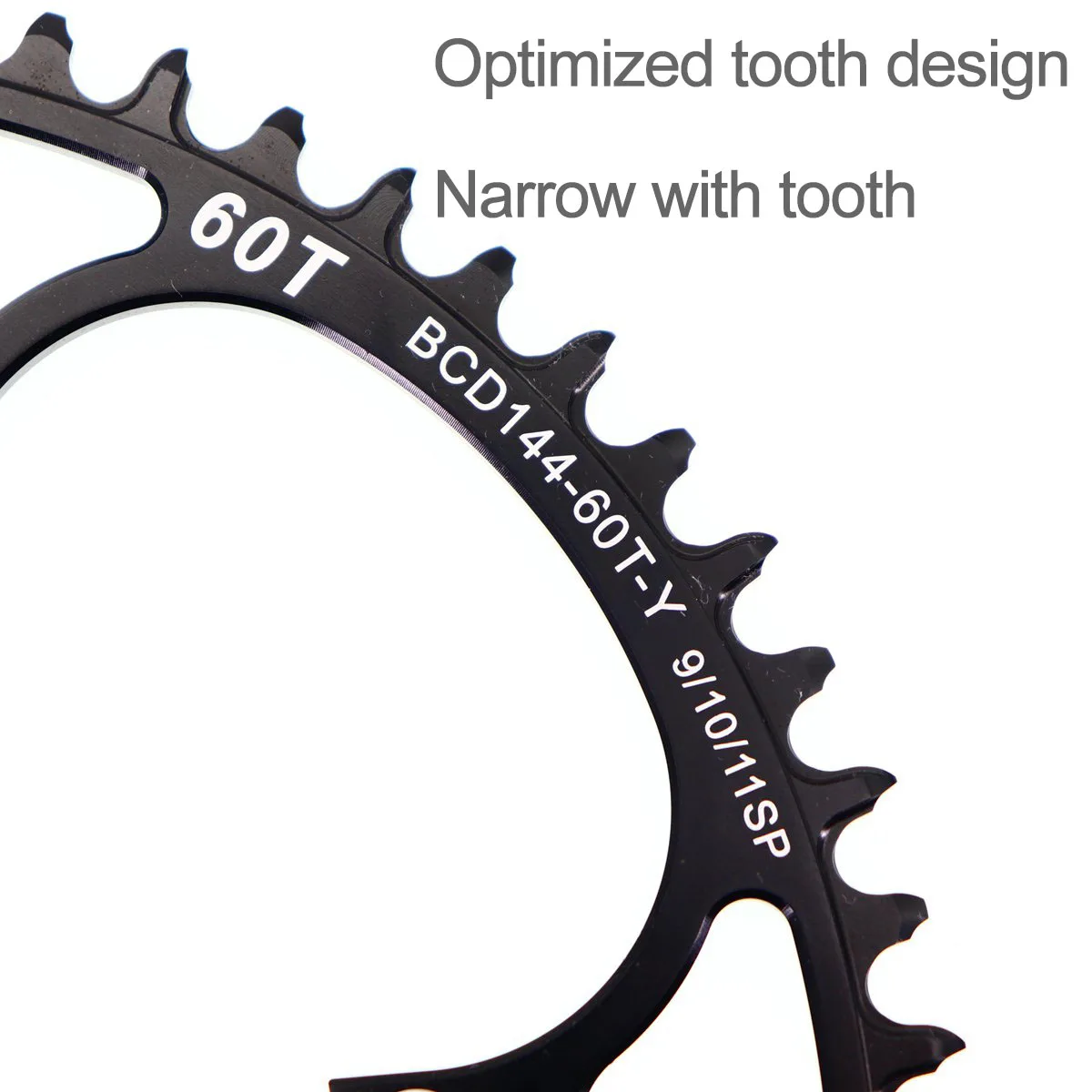 Stone 144BCD Chainring Track Bike fixie Fixed Gear Narrow n Wide 44 46 ...