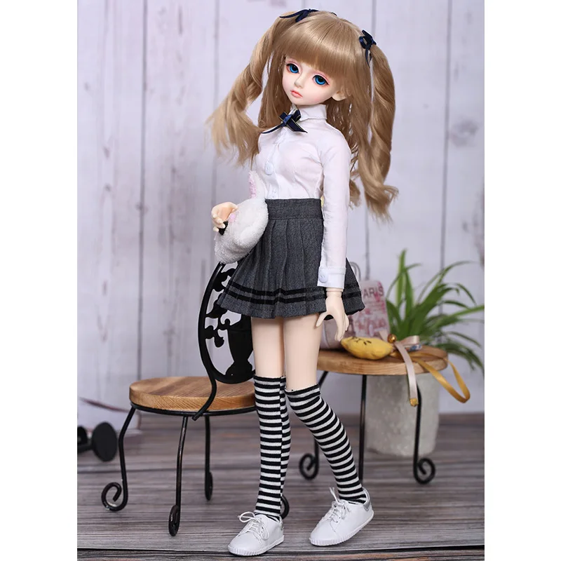 OUENEIFS Luts Bory 1/4 Doll BJD Resin Body Model Girls new Fullset with face up Toy Gifts joint ...