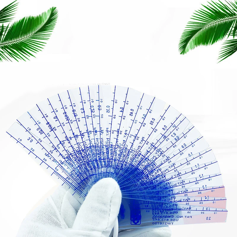 0.05-1.5-2.0-3mm 18pcs 20pcs Thickness Plastic Plug Feeler Gauge Gap ...