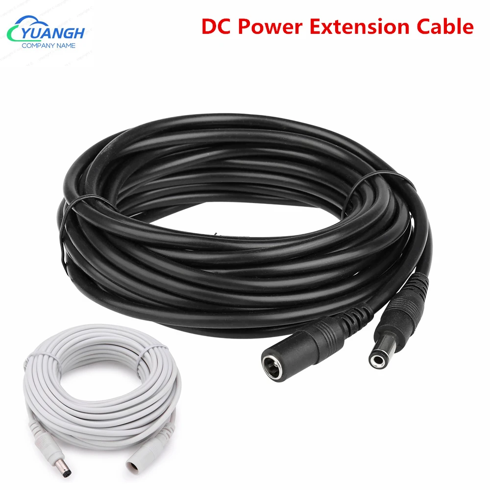 Jack Socket 5.5mmx2.1mm Male Plug DC Power Extension Cable For CCTV ...