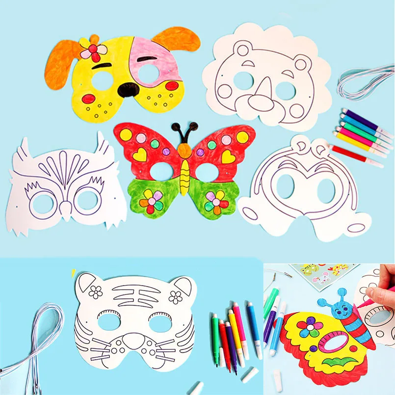Masks Designs Drawings For Kids