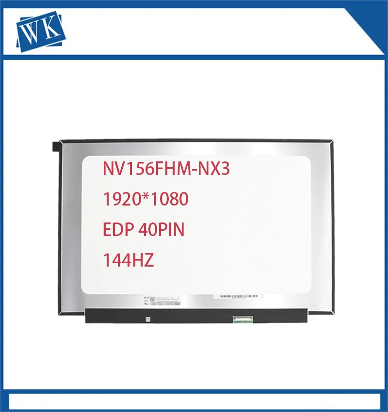 NV156FHM-NX3/NX4/NX5 NE156FHM-NX2 LM156LF2F01/02/03 EDP 40 pines 144HZ ...