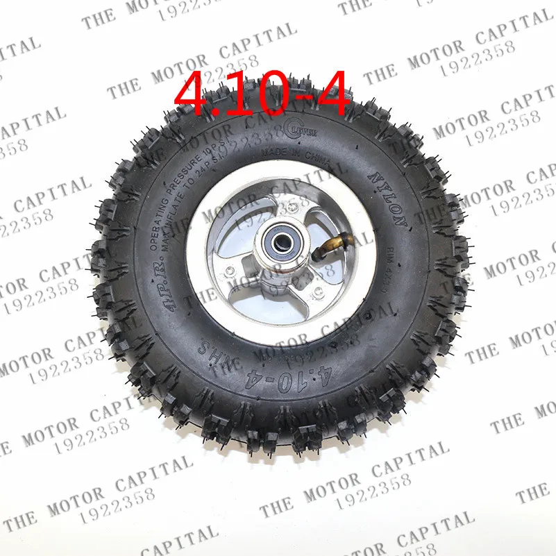 High Quality 4.10-4 Tires Wheels 4 Inch Hub Rim With Tyre And Inner ...