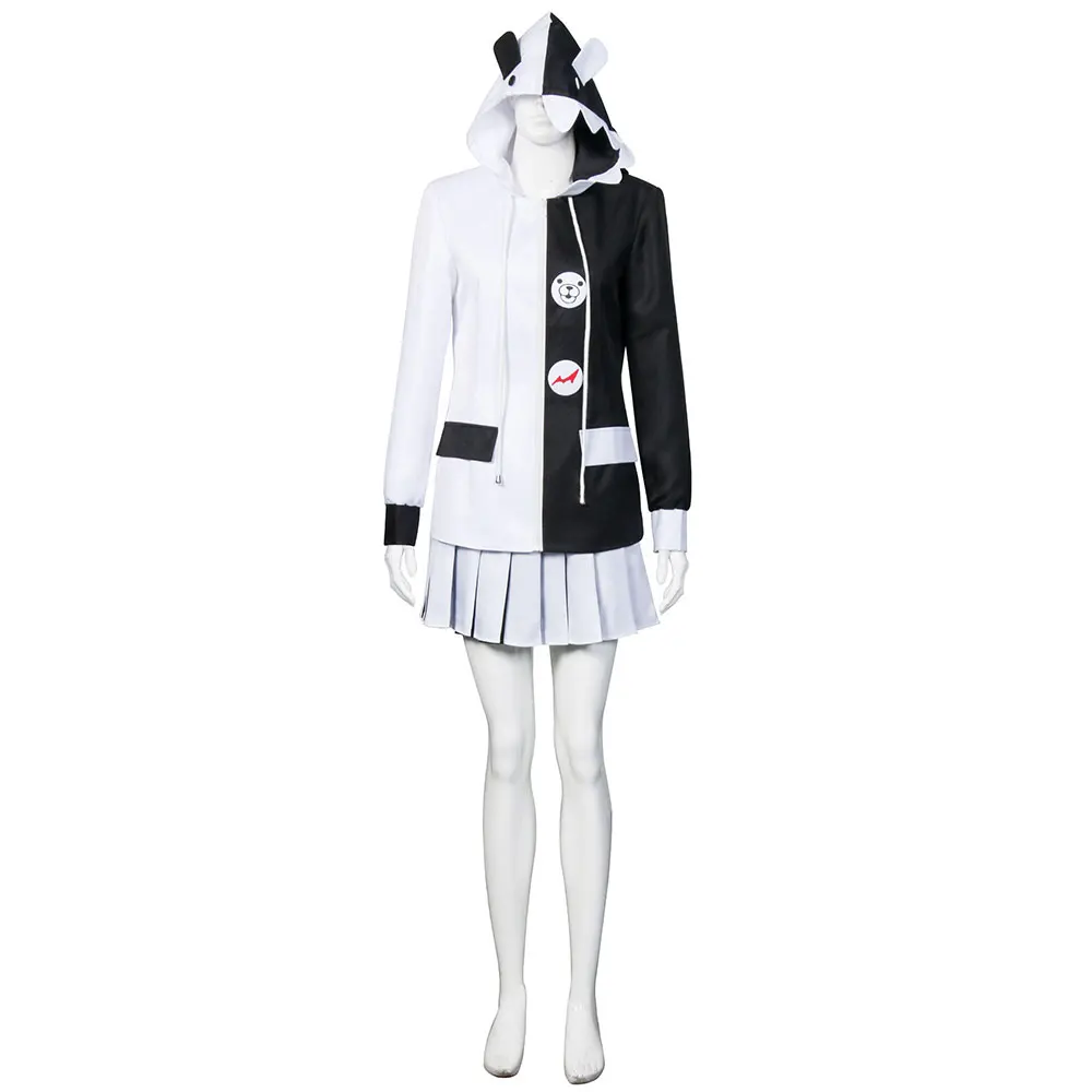 Danganronpa monokuma Cosplay Costume for Male and Female Game ...